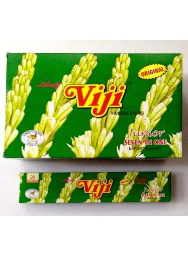 VIJI 12 Pack Original Incense Sticks – 7 Fragrance Variety Pack ...