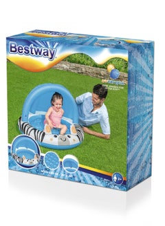 Bestway Bestway Uv Care Baby Seat Safari Sun Shaded Baby Pool 97x66cm ...