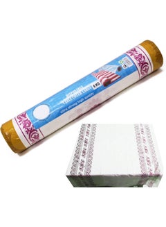 Home Smart Home Smart Disposable Plastic Table Cover with Ultra Strong Sufra Roll for Party ...