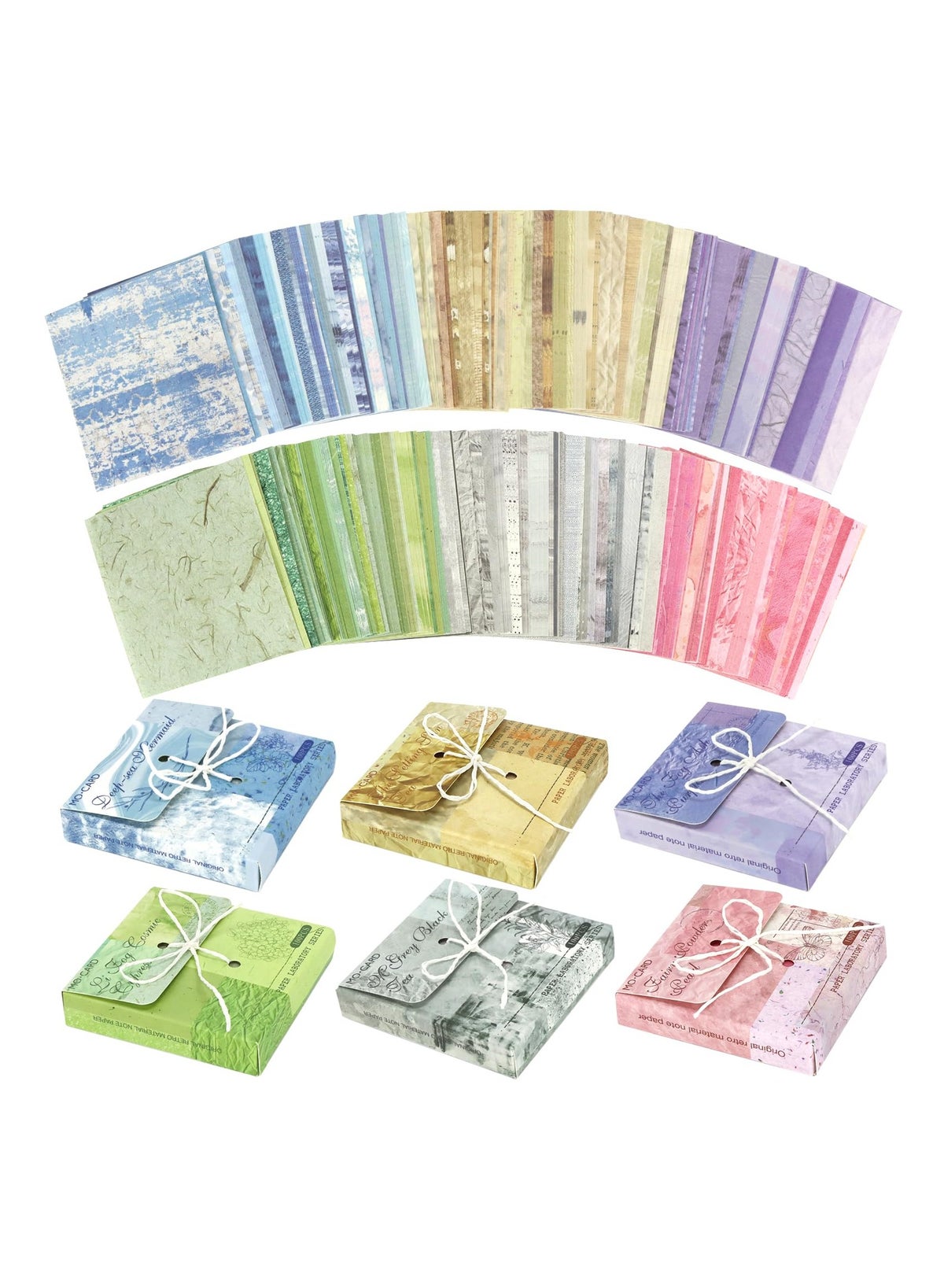 SYOSI 600 Sheets Vintage Scrapbook Paper Pack, Colorful Scrapbook Paper ...