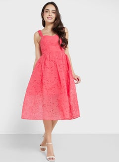 French Connection Embroidered Tiered Dress UAE | Dubai, Abu Dhabi