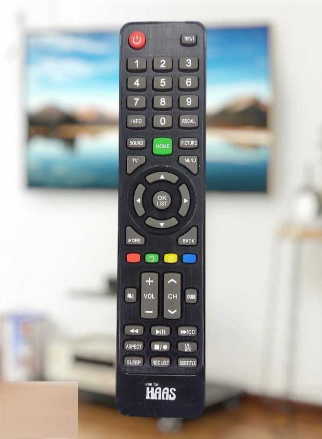HAAS Replacement Remote Control For Haas Lcd Led Tvs Black | Best Price ...