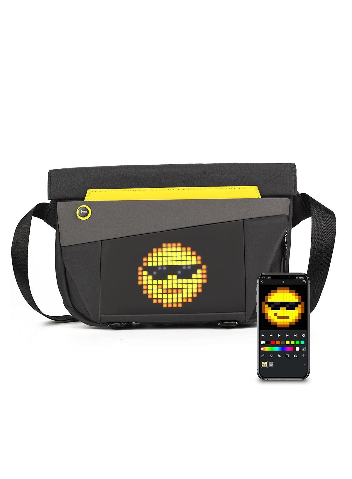 Divoom Divoom Shoulder Sling bag V Pixel Art Adjustable Shoulder Strap ...