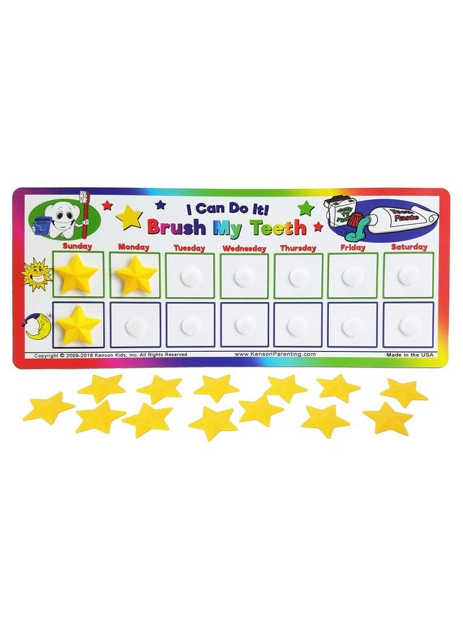 Kenson Kids I Can Do It! Brush My Teeth Reward Chart Kpsoh3000 ...