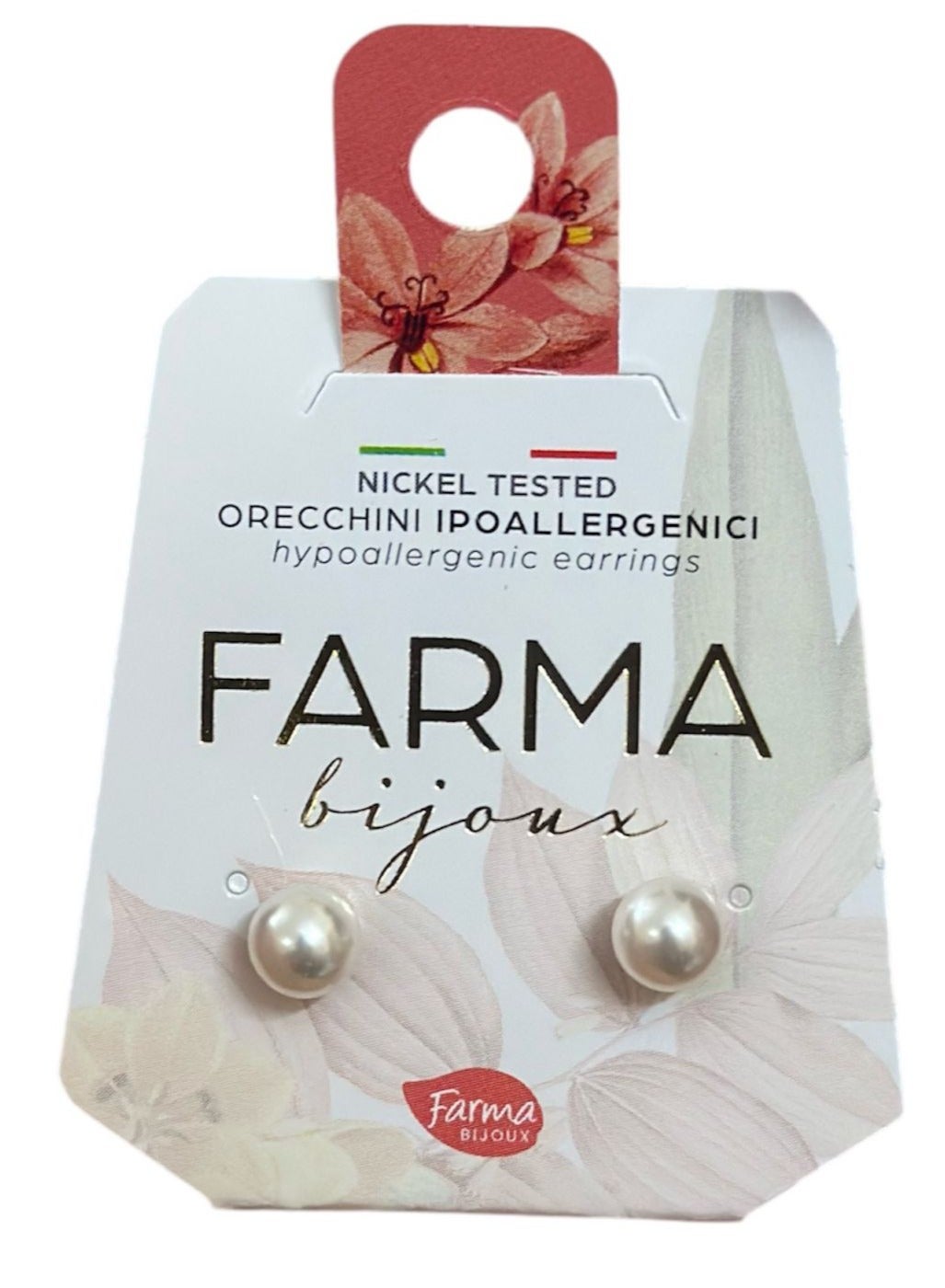 FARMA Pharma Pearl Medical Earring 5mm GAIA | Best Price KSA | Riyadh ...