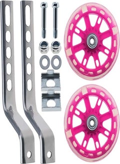 Generic SING F LTD 1 Pair Pink LED Kids Bike Stabilisers Bicycle ...