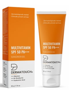 DERMATOUCH DERMATOUCH Multivitamin SPF 50 PA+++ Sunscreen Gel | UVA-UVB ...