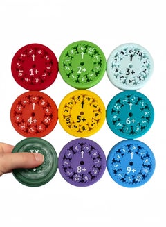 DAREU Math Fidget Spinner, Numbers Addition & Subtraction Fidget ...