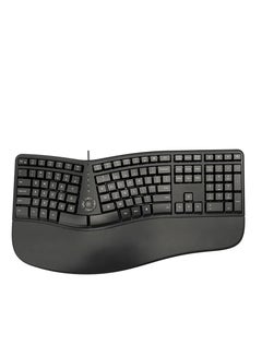 AMBERJACK Split Ergonomic Keyboard with Wrist Rest for Extended, Strain ...