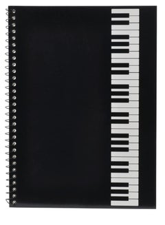 Generic Stave Notebook, Musical Notation Staff Music Manuscript Paper ...