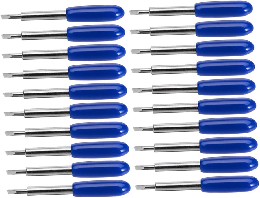 Generic 50pcs Vinyl Cutter Blades Replacement for Heat Transfer and ...