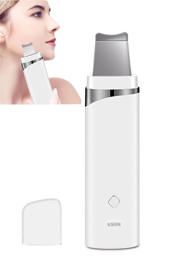 K.SKIN Skin Scrubber,Ultrasonic EMS Ion Exfoliating Device Face ...