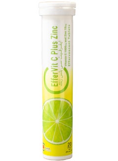VITA C Effervit Vitamin C 1000 Mg And Zinc 10 Mg - 20 Effervescent ...