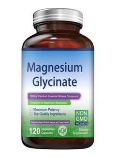 تسوق Magnesium Glycinate وInnate Vitality Magnesium Glycinate 500mg ...
