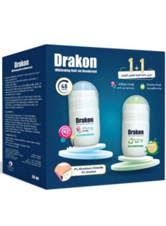 DRAKON DRAKON WHITEN ROLL-ON lollipop candy+passion peak Egypt | Cairo ...