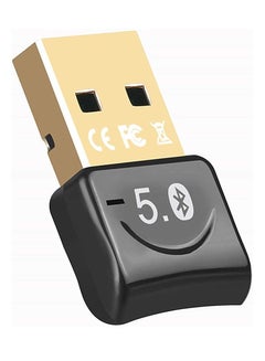 Ntech NTECH USB Bluetooth 5.0 Dongle Adapter, Wireless Bluetooth Transmitter Receiver Supports ...