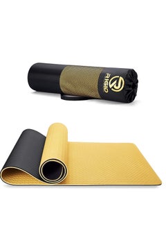 RIGID FITNESS Thick Yoga Mat 8mm - Knees Supportive Exercise Mat - for ...