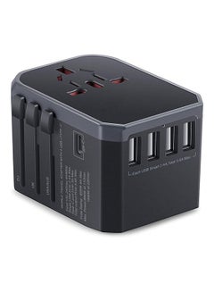 MVAQKLM Universal Travel Adapter One International Wall Charger AC Plug ...