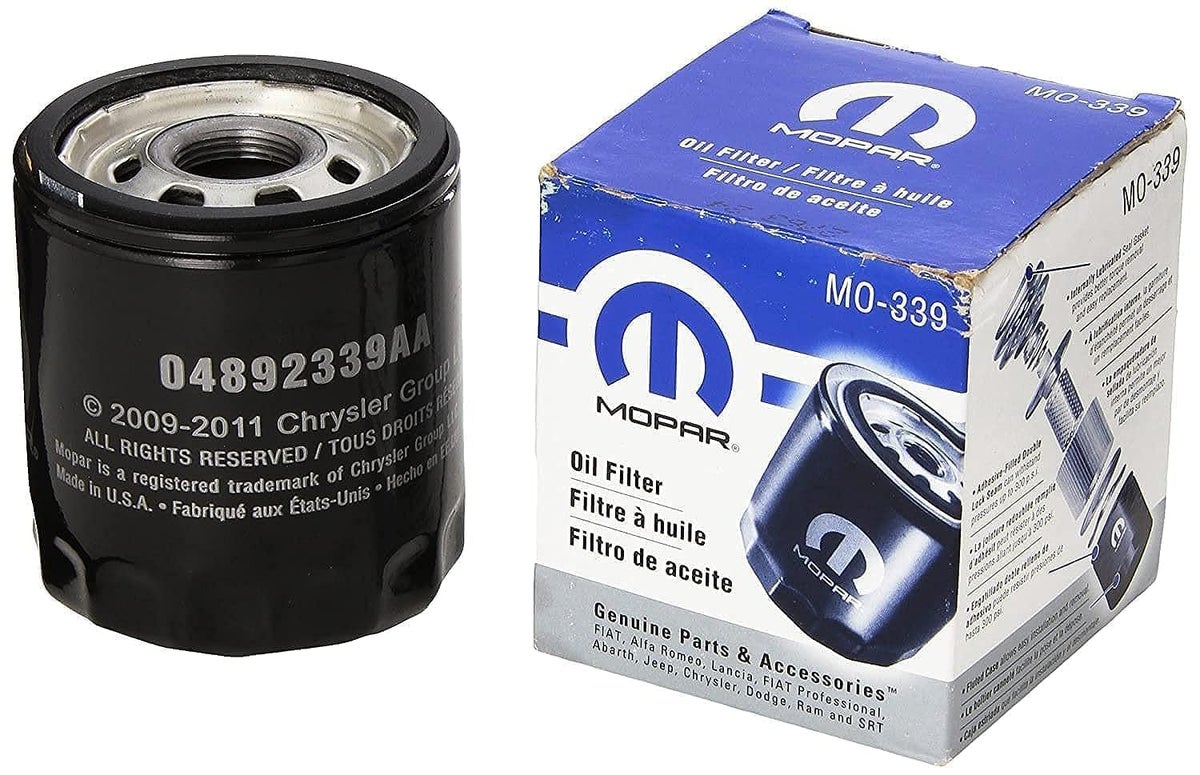 Chrysler Genuine Chrysler Mopar (4892339AB) Engine Oil fFilter | Best ...