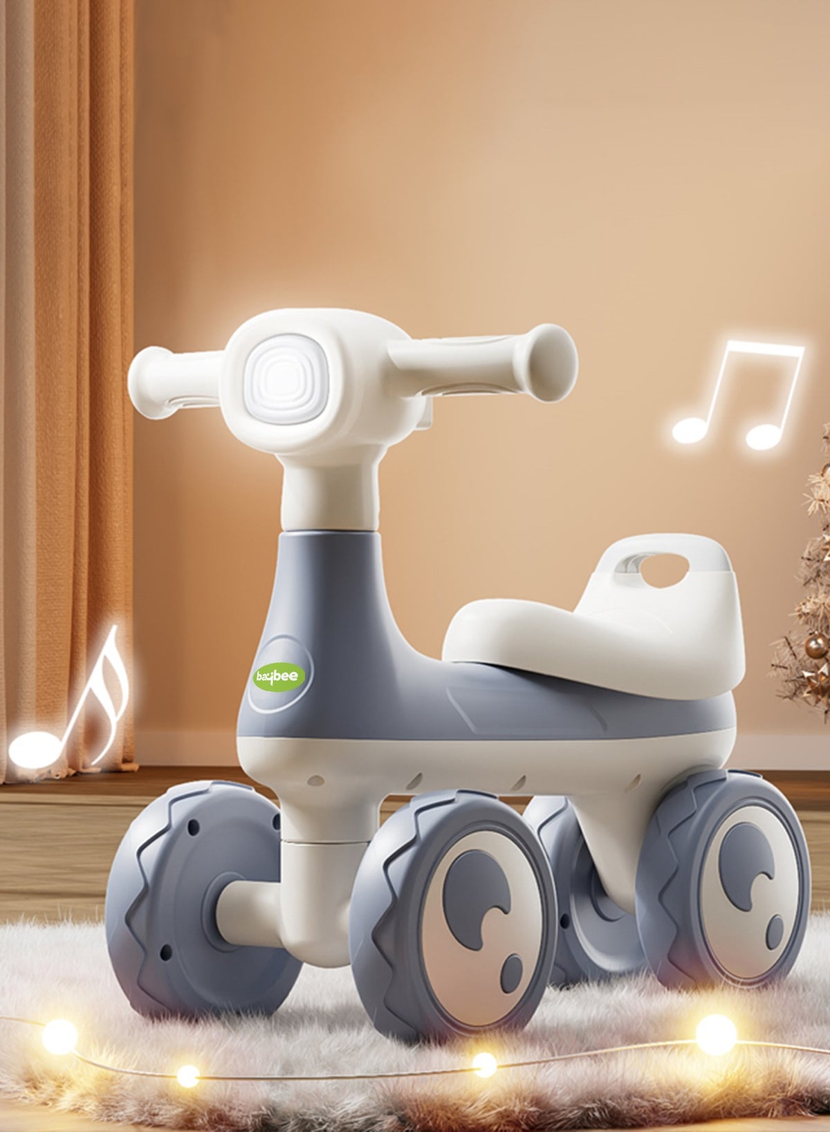 BAYBEE Wiggle Baby Ride on Car for Kids, Ride on Baby Car with Lights ...
