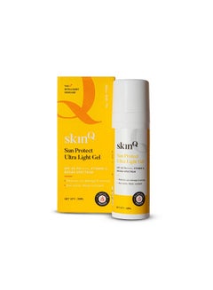 SkinQ Mini Sunscreen For Men & Women 30Ml With Vitamin C Spf 40 & Broad ...