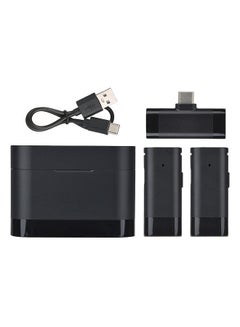 Generic Wireless Clip-on Microphone Wireless Mic Receiver and 2 ...