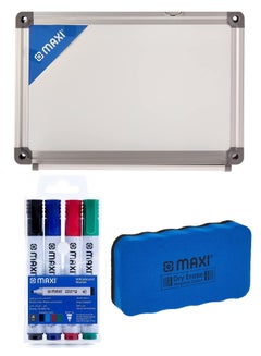 Maxi A4 Size Whiteboard With Markers and Duster KSA | Riyadh, Jeddah
