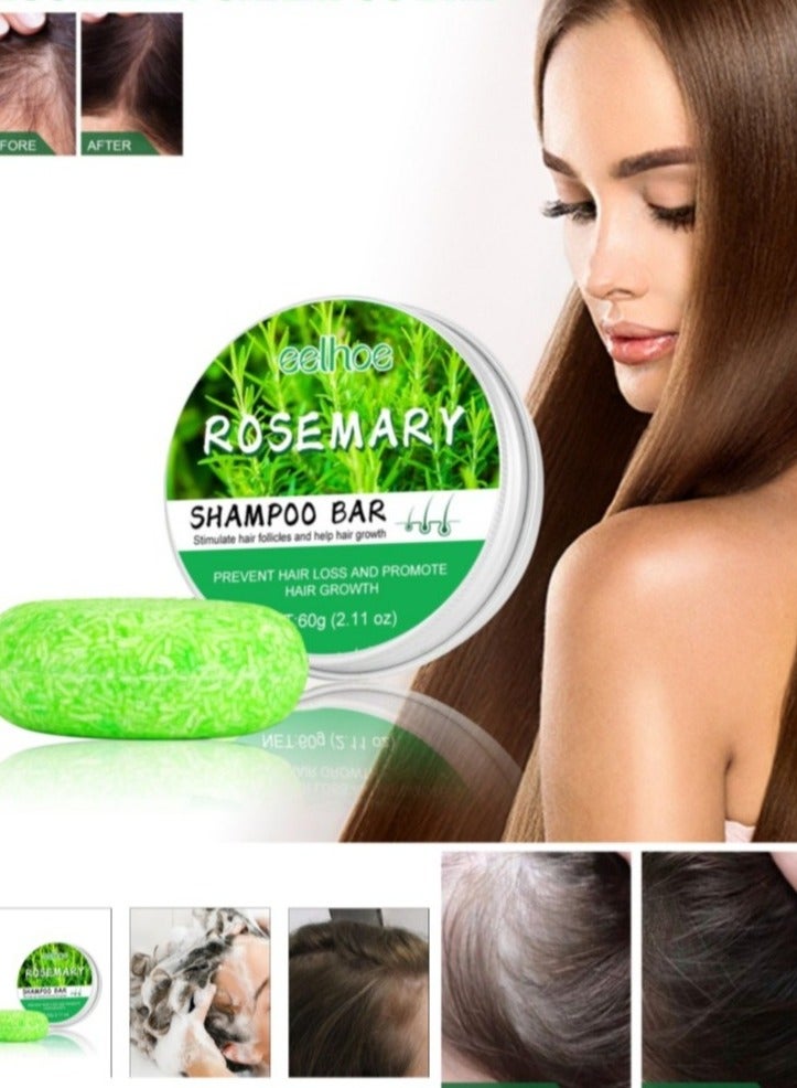EELHOE Natural Rosemary Soap, Rosmarin for Hair Growth Soap Nutrifold ...