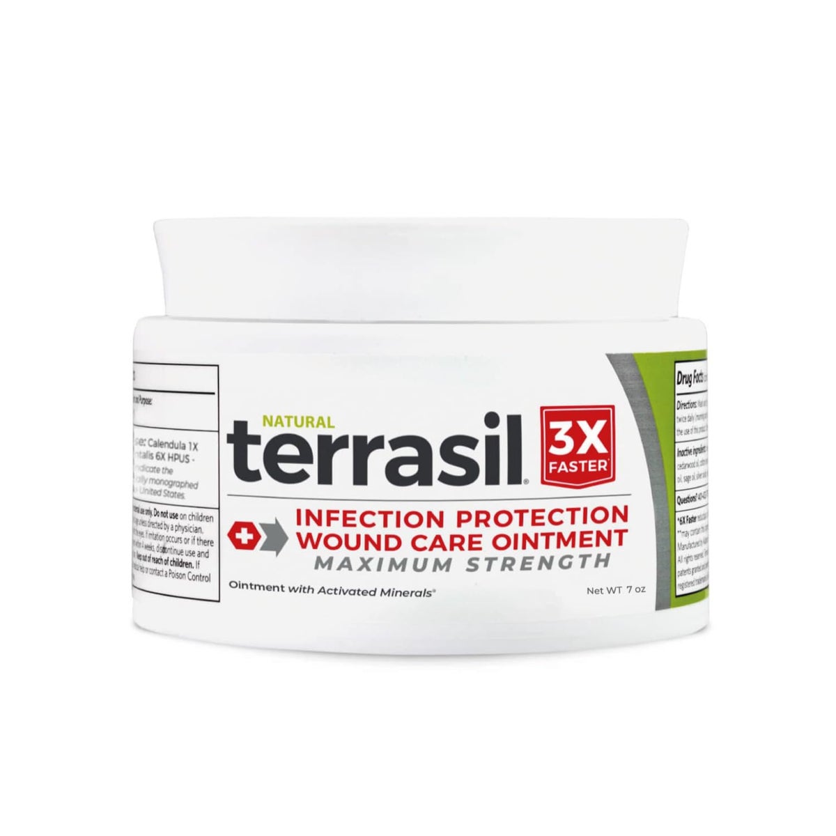 Terrasil terrasil Wound Care Maximum Strength 3X Wound Healing Ointment ...