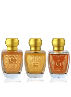 Maryaj MARYAJ AMBER Arabic Perfumes Oudy Collection Gift Set of 3 EDP ...