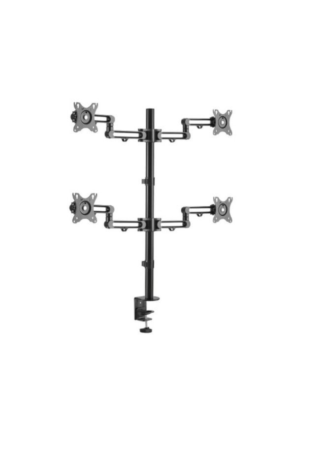 TechFort Quad Arm Desk Mount Stand Black | Best Price UAE | Dubai, Abu ...