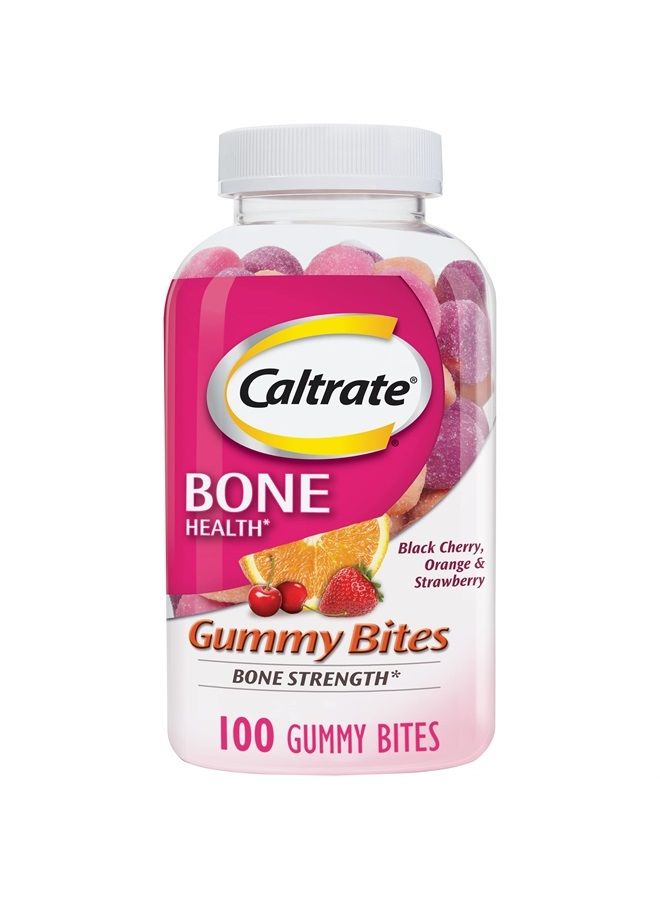 Caltrate Gummy Bites 500 mg Calcium and Vitamin D Supplement, Black ...