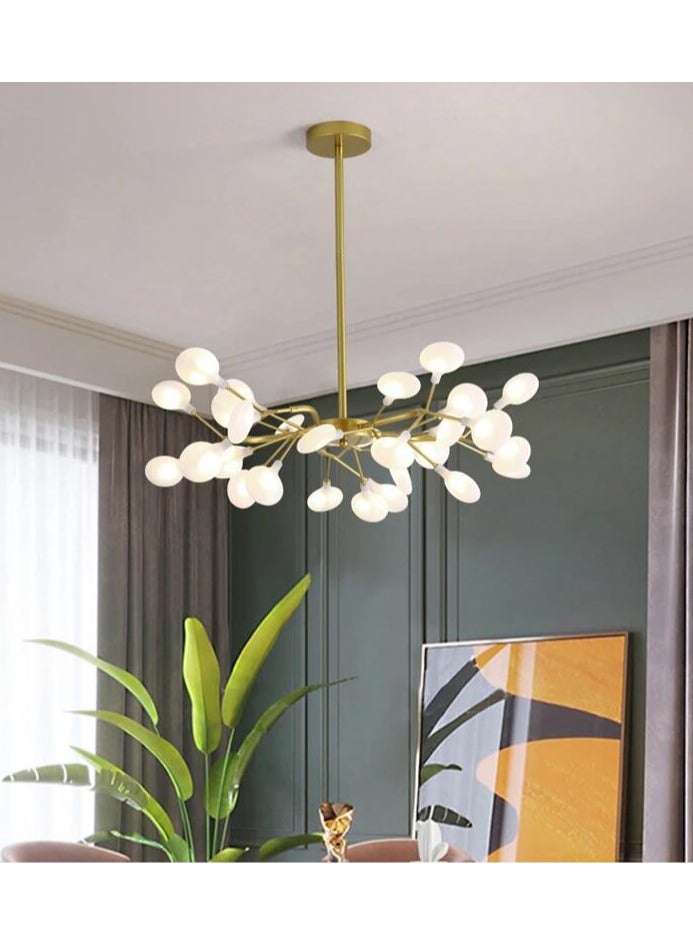 Generic 30 light Branch Shape Firefly Ceiling Chandelier Living Room ...