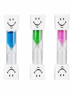 Generic 3 Pack Kids Smiley Toothbrush Timer with 3 Minute Hourglass ...