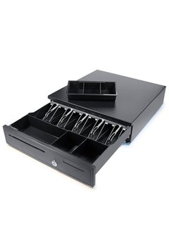 Rubik Cash Drawer Register RB-405B, 5 Cash Bills and Coins Compartment ...