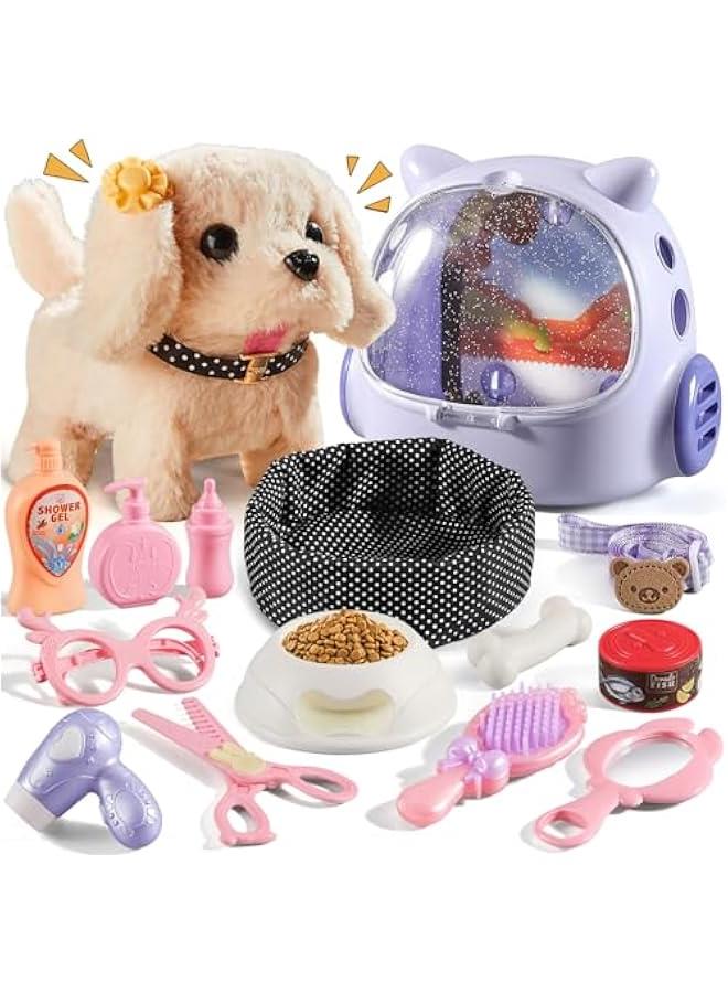 Generic 16 Pcs Robot Puppy Dog Toys for Girls Kids Boys, Realistic ...