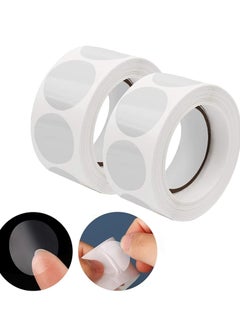Excefore Transparent Seal Stickers, 1000 Pcs Clear 2.5cm Round Circle ...