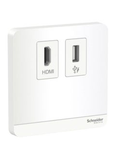 Schneider Electric Schneider Electric AvatarOn, data socket, HDMI + USB, White (Model Number ...
