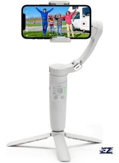 ELTRAZONE Gimbal Stabilizer for Smartphone, 3 Axis Foldable Pocket ...