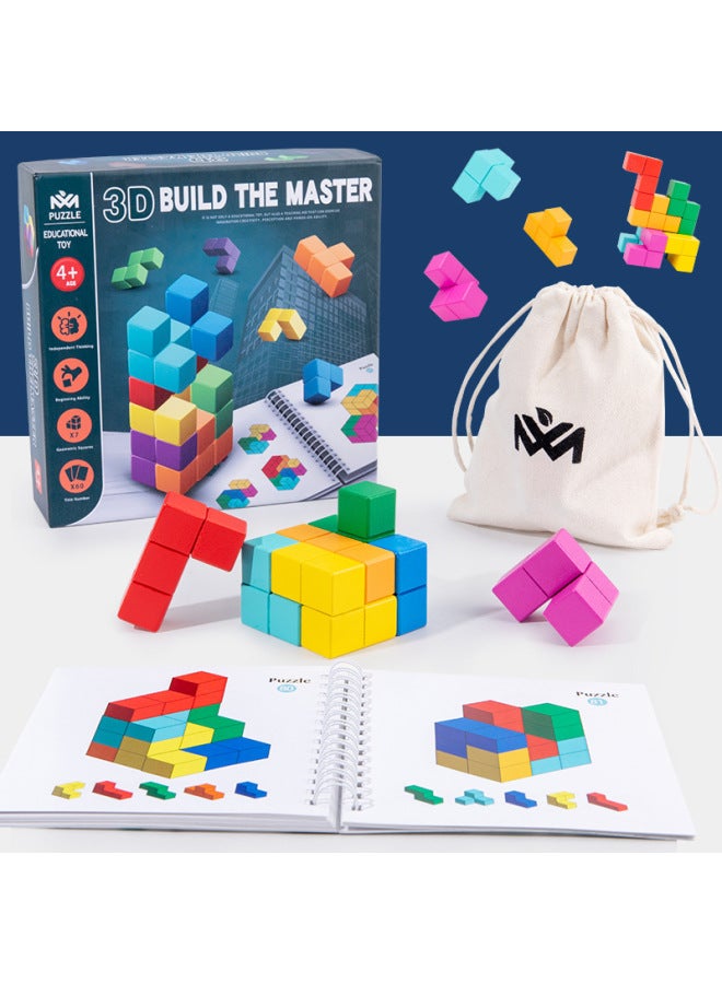 Generic 3D Building Space Master Building Blocks Teaching Aids Children ...