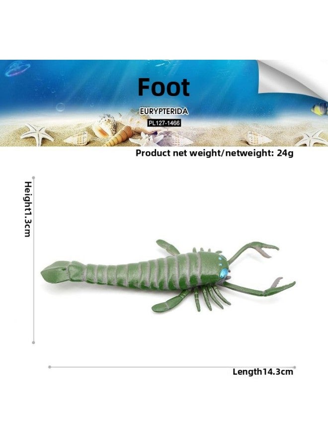 Generic Simulation Ancient Marine Animal Model Deng's Fish Spear Tail ...