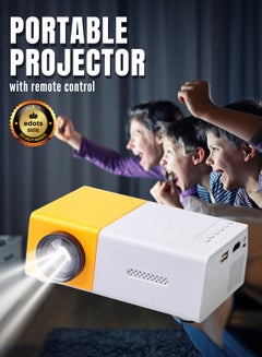 Edots Portable LED Projector | 400 Lumens, QVGA Resolution – Compact ...