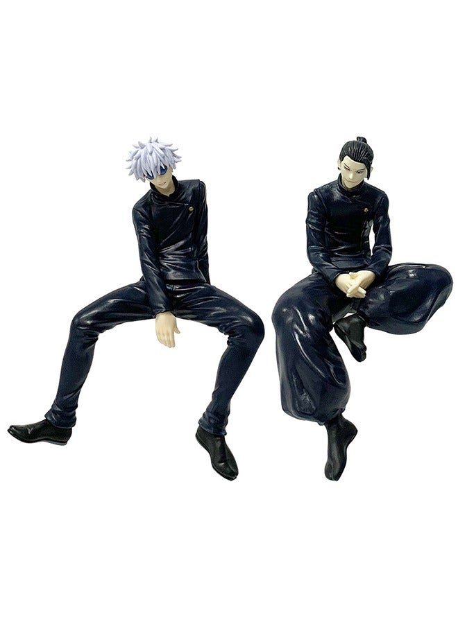 Generic 2Pcs Anime Figures, JJK Figures, Geto Suguru/Gojo Satoru Anime ...