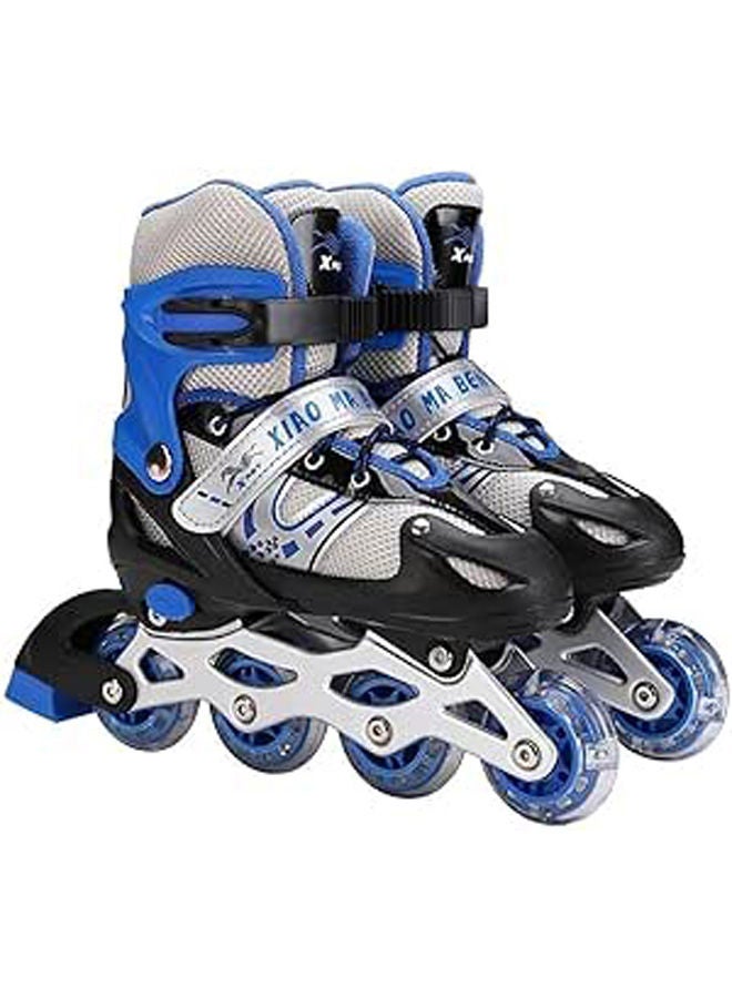 Generic Adjustable Comfort Roller Skates With Led Light Up Front Wheel ...
