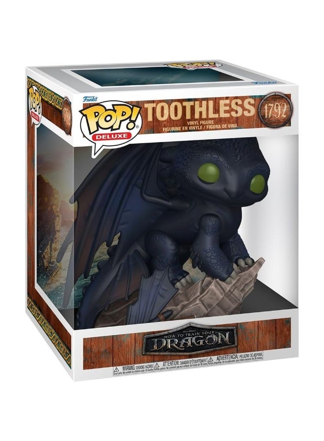 Funko Funko POP! Deluxe How to Train Your Dragon Toothless Vinyl Figure ...