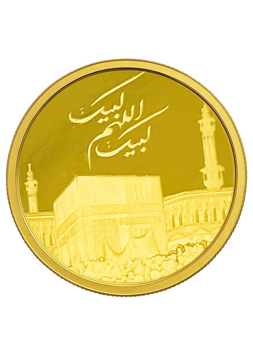 Gold Era Gold Era 25g 24K (999.9) Pure Gold Coin – Kaaba Design – Islamic Collectible ...