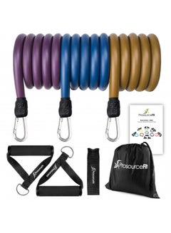 ProSourceFit ProsourceFit Premium Heavy Duty Tube Double Dipped Latex Xtreme Stackable ...