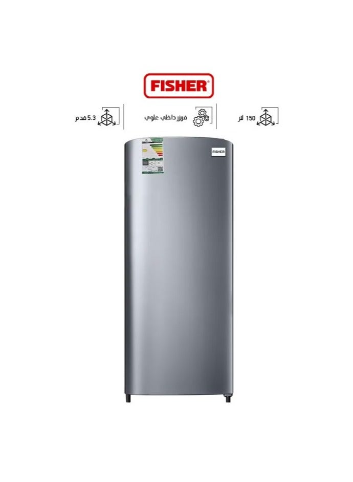 FISHER Fisher Single Door Refrigerator 150 Liters (5.3 Feet) - Sleek ...