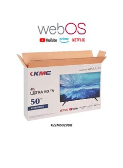 KMC 50 Inch WebOS LED Smart TV with WEB OS Operating System Ultra High Definition 4K With Built ...