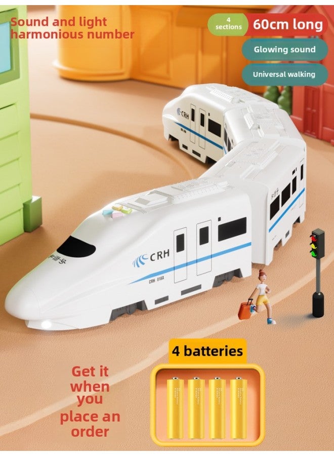 Electric High-speed Rail Toy Train Fuxing Track EMU Model Simulation ...